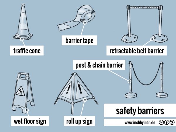 INCH - Technical English | pictorial: safety barriers